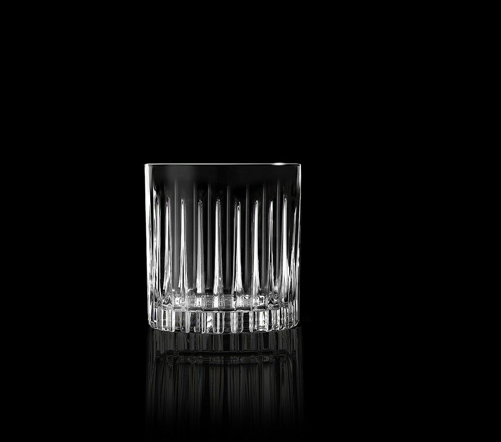 RCR (Made in Italy) Timeless Crystal Whisky Tumblers Glasses, 360 ml ...